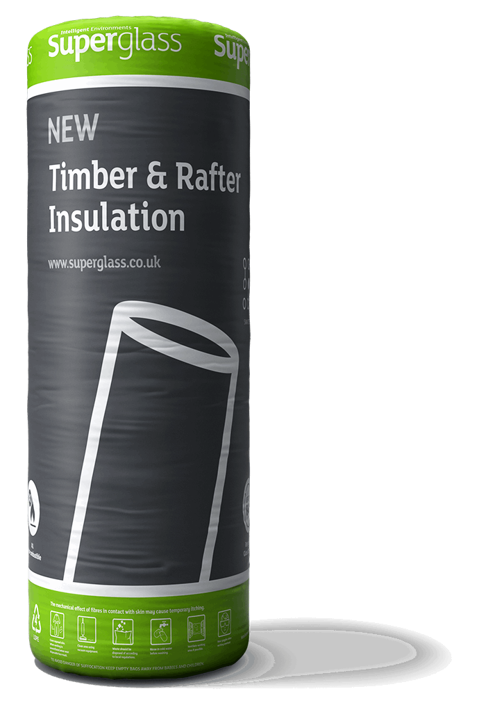 Superglass Timber & Rafter Roll 32 - Thermal/Fire-Resistant Insulation ...